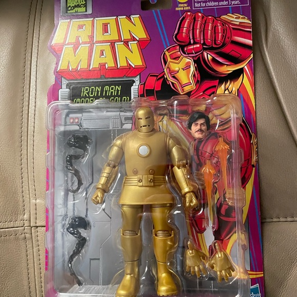 Hasbro | Toys | Hasbro Iron Man Gold Action Figure Nwt Collectors Toy ...